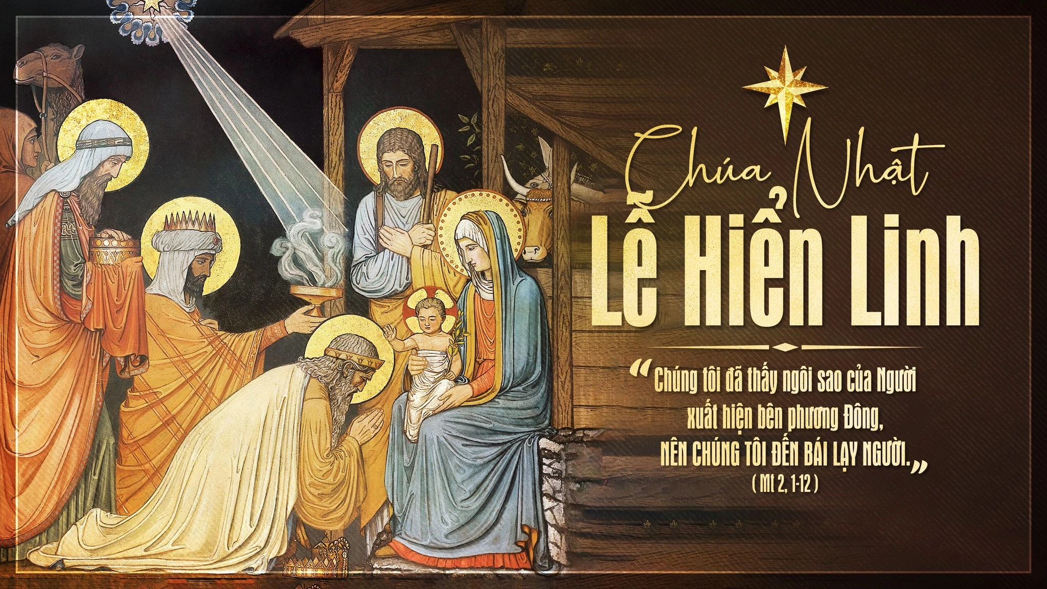 Ngày 05-01-2025, Chúa Nhật Lễ Chúa Hiển Linh - Sarced Heart Church